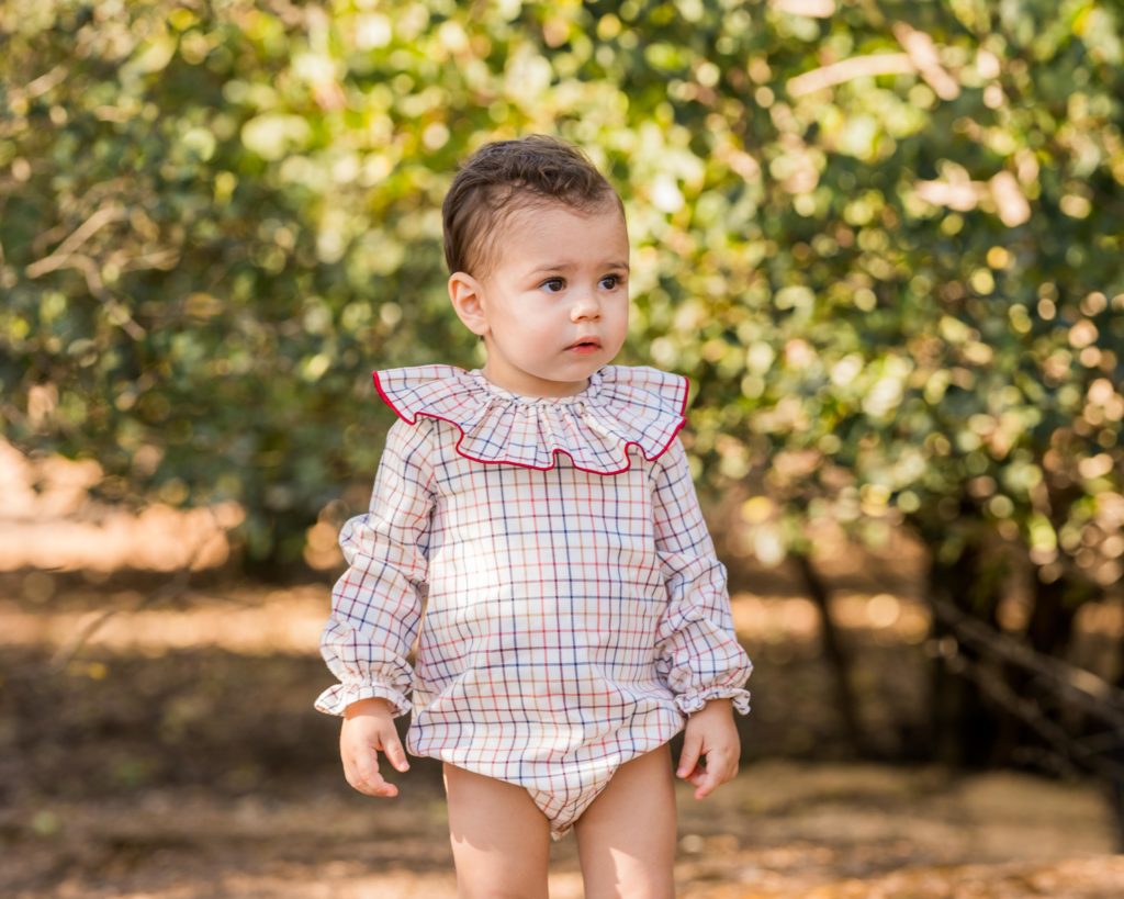 Pelele Cuadros Iro - Mijibabykids